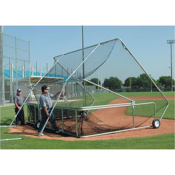 Portable Backstop, Foldable, 16.5’W x 16.5’D x 11’H (Open) – My ...